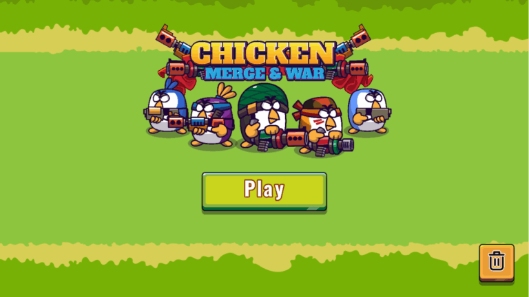Chicken Merge And War – Build, Merge, Defend!